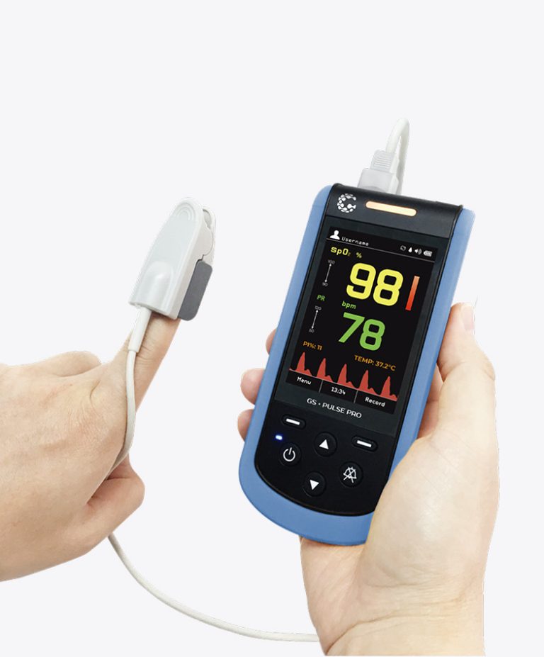 Oxímetro Portátil GS-PULSE PRO - GASLIVE - A.Flux Saúde